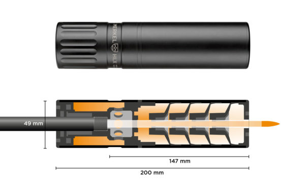 Merkel HLX Suppressor | Merkel